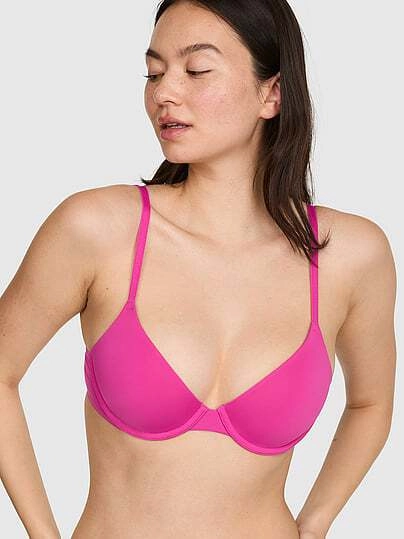 Pink Wear Everywhere™ Lightly Lined Full Coverage T-shirt Bra - Pink