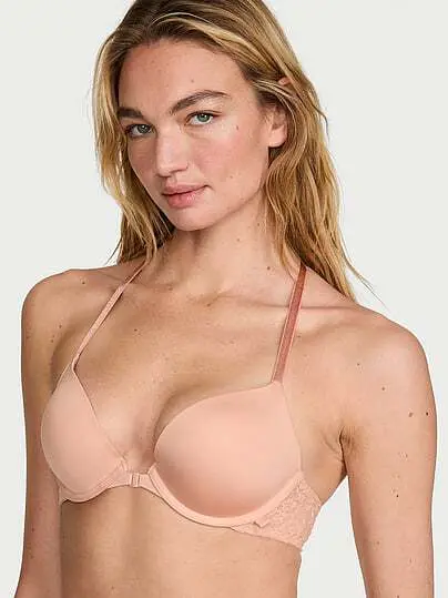 Victoria's Secret Sexy Tee Sophia Lace Push-up Bra - Beige