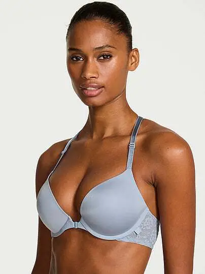 Victoria's Secret Sexy Tee Sophia Lace Push-up Bra - Blue