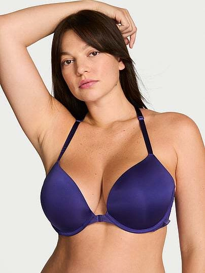 Victoria's Secret Sexy Tee Sophia Lace Push-up Bra - Blue
