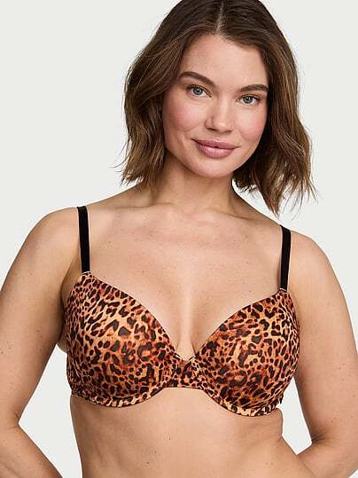 Victoria's Secret Sexy Tee Lacie Lightly Lined Demi Bra - Print