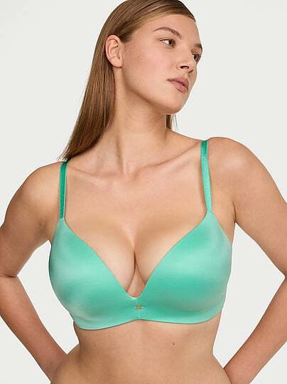 Victoria's Secret Very Sexy So Obsessed Smooth Wireless Push-up Bra - Blue
