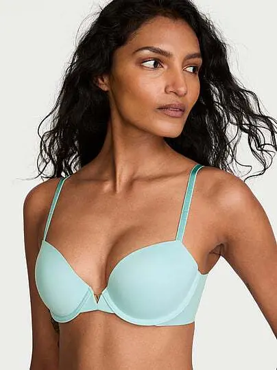 Victoria's Secret Love Cloud Smooth Lightly Lined Demi Bra - Blue