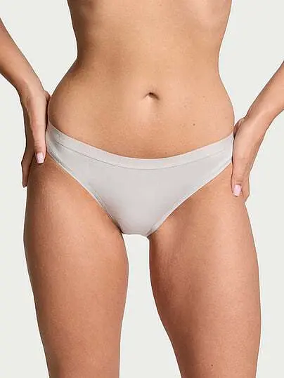 Victoria's Secret Stretch Cotton Bikini Panty - Grey