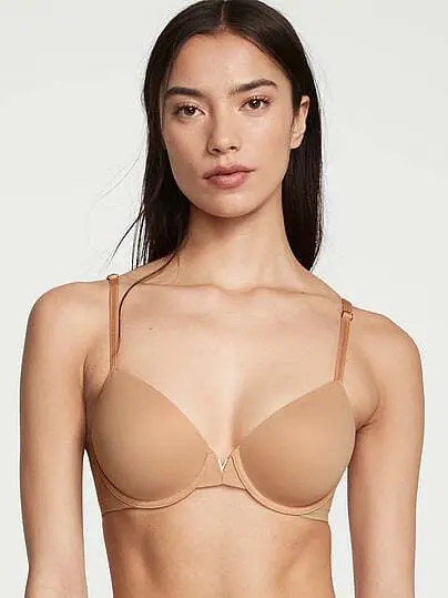 Victoria's Secret Love Cloud Smooth Lightly Lined Full-coverage Bra - Beige