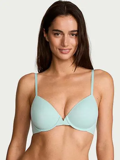 Victoria's Secret Love Cloud Smooth Lightly Lined Full-coverage Bra - Blue