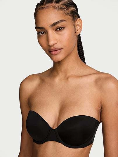 Victoria's Secret Invisible Victoria’s Secret Uplift Strapless Bra - Black