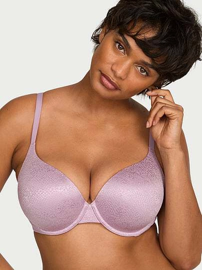 Victoria's Secret Body Victoria Perfect Shape Smooth Push-up Bra - Pink
