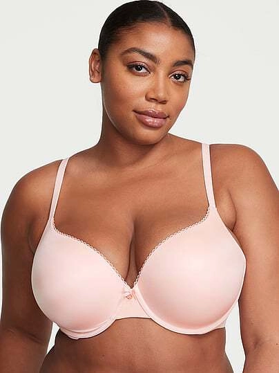 Victoria's Secret Body Victoria Perfect Shape Racerback Push-up Bra - Pink