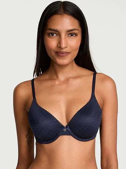 Victoria's Secret Body Victoria Lightly Lined Full-coverage Bra - Blue