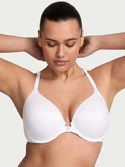Victoria's Secret Body Victoria Lightly Lined Full-coverage Bra - White,ivory