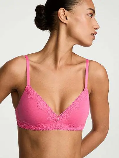 Victoria's Secret The T-shirt Smooth Lightly Lined Wireless Bra - Pink