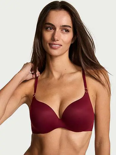Victoria's Secret Love Cloud Perfect Shape Incredible Push-up Bra - Red