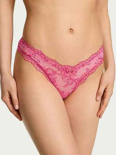 Victoria's Secret Very Sexy Smooth Strappy-back High-leg Thong Panty - Multicolored