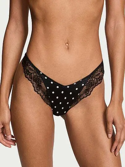 Victoria's Secret Very Sexy Smooth Strappy-back High-leg Thong Panty - Print