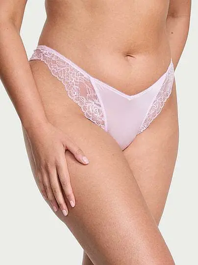 Victoria's Secret Very Sexy Smooth Strappy-back High-leg Thong Panty - Purple
