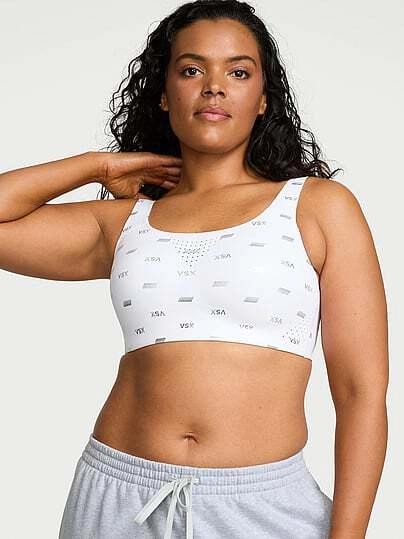 Victoria's Secret Vsx Featherweight Max Sports Bra - Print