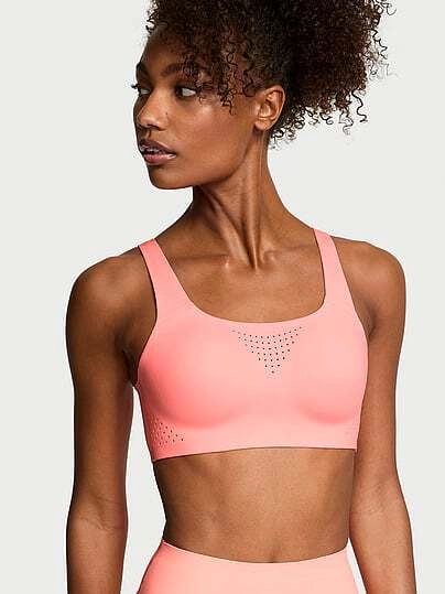 Victoria's Secret Vsx Featherweight Max Sports Bra - Red