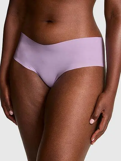 Pink No-show Hiphugger Panty - Purple