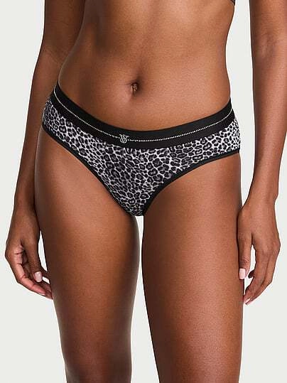 Victoria's Secret Cotton Logo Hiphugger Panty - Print