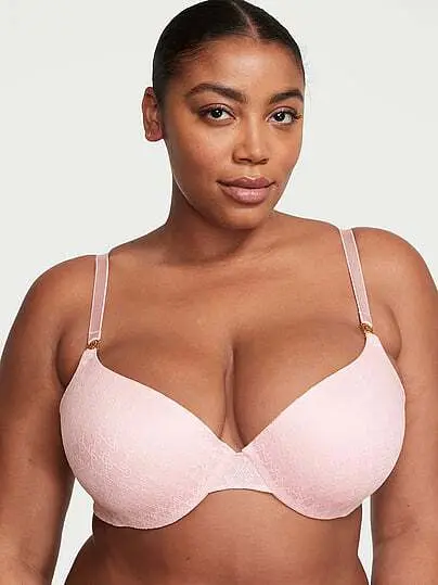 Victoria's Secret Very Sexy Icon Push-up Demi Bra - Pink