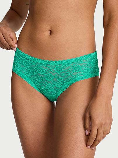 Victoria's Secret The Lacie Sparkle Cheeky Panty - Green