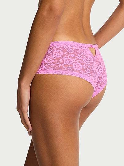 Victoria's Secret The Lacie Sparkle Cheeky Panty - Pink