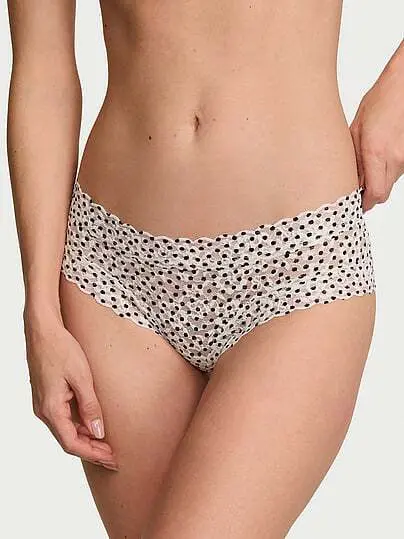 Victoria's Secret The Lacie Lace Cheeky Panty - Print