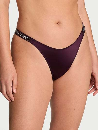 Victoria's Secret Very Sexy Shine Strap Brazilian Panty - Purple