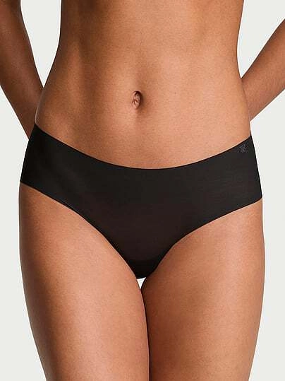 Victoria's Secret No-show Cheeky Panty - Black