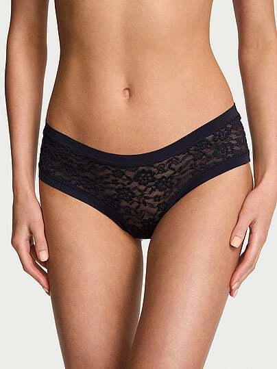 Victoria's Secret No-show Foil- Cheeky Panty - Blue