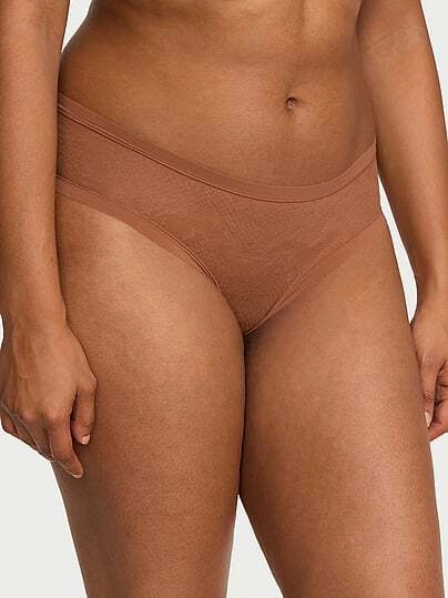 Victoria's Secret No-show Cheeky Panty - Brown