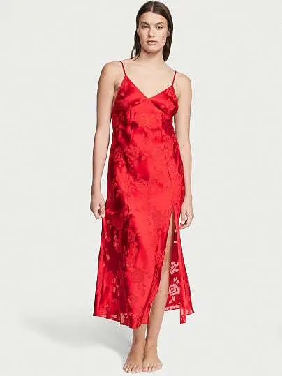 strapless red midi dress Cherry Abstract Print Mesh Strapless Midi Dress