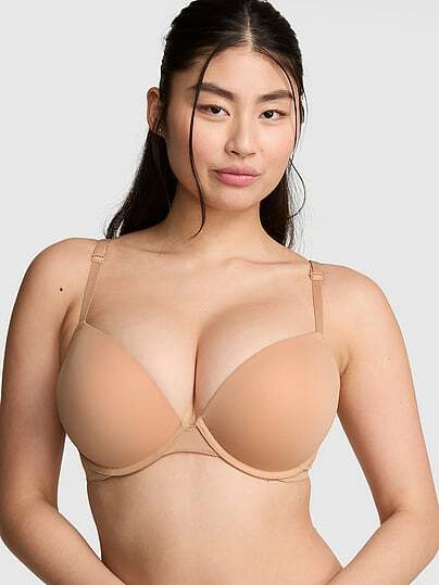 Pink Wear Everywhere™ Super Push-up Bra - Beige