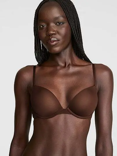 Pink Wear Everywhere Everywhere™ Super Push-up Bra - Brown