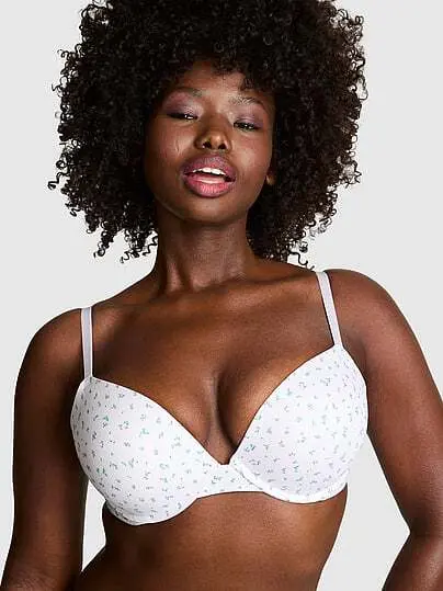 Pink Wear Everywhere Everywhere™ Super Push-up Bra - Floral