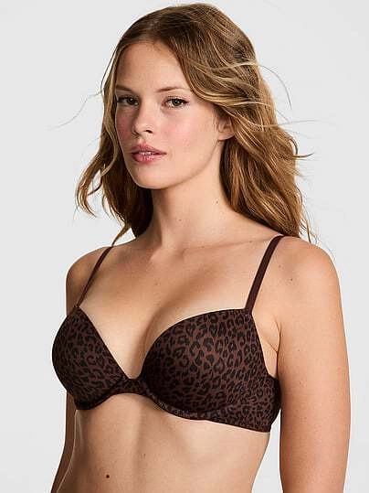 Pink Wear Everywhere™ Super Push-up Bra - Print