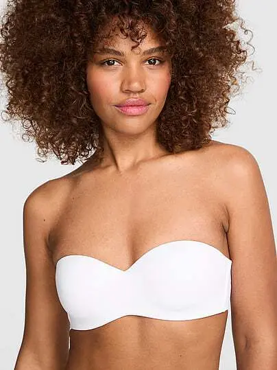 Pink Wear Everywhere Everywhere™ Lightly Lined Strapless Bra - White,ivory