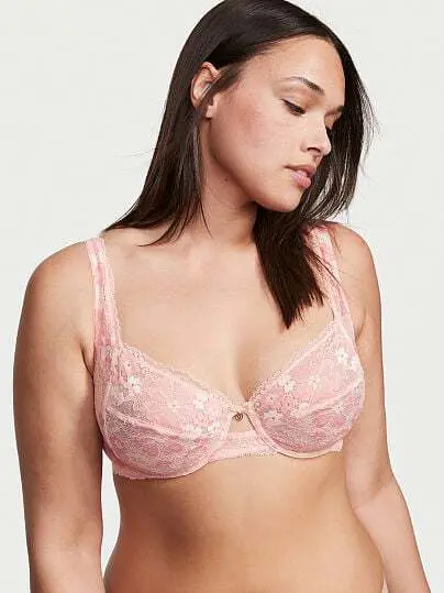 Victoria's Secret Body Victoria The Fabulous Victoria’s Secret Full Cup Lace Bra - Multicolored