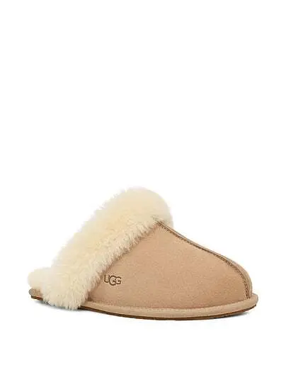 Pink Scuffette Ii Slippers - Beige
