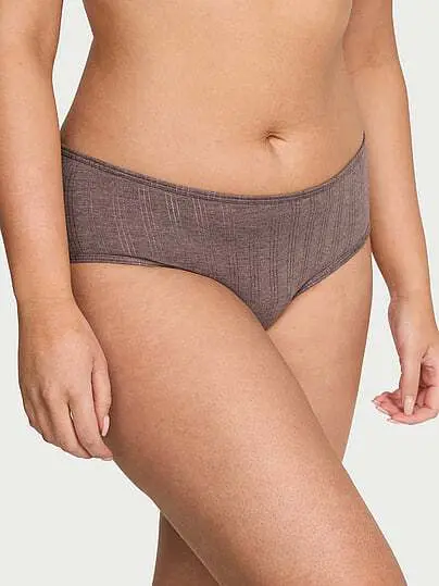 Victoria's Secret Stretch Cotton Hiphugger Panty - Brown