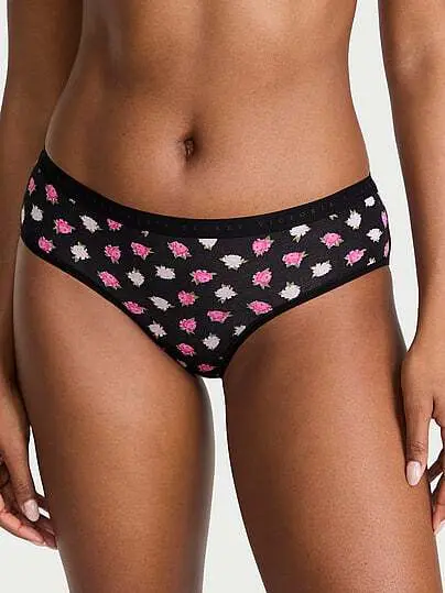 Victoria's Secret Stretch Cotton Hiphugger Panty - Floral