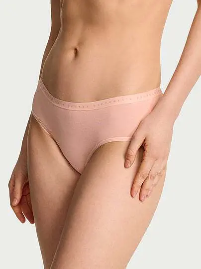 Victoria's Secret Stretch Cotton Hiphugger Panty - Pink
