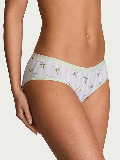 Victoria's Secret Stretch Cotton Hiphugger Panty - Print