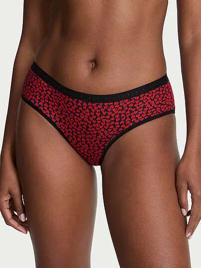 Victoria's Secret Stretch Cotton Hiphugger Panty - Print