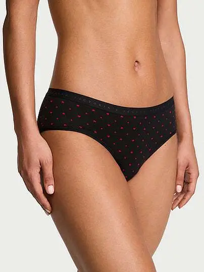 Victoria's Secret Stretch Cotton Hiphugger Panty - Print
