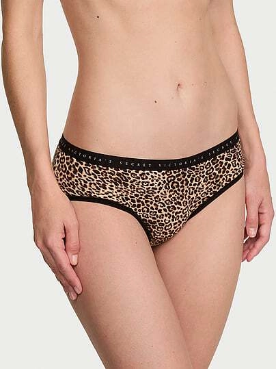 Victoria's Secret Stretch Cotton Hiphugger Panty - Print