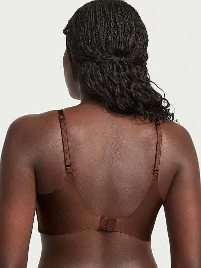 Victoria's Secret Bare Plunge Low-back Bra - Brown