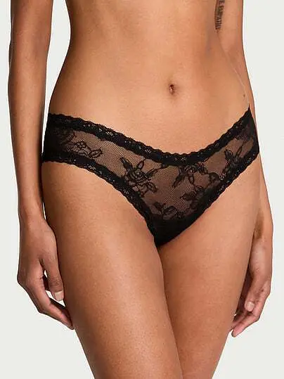 Victoria's Secret Very Sexy Strappy-back High-leg Cheeky Panty - Black