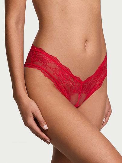 Victoria's Secret Very Sexy Strappy-back High-leg Cheeky Panty - Red